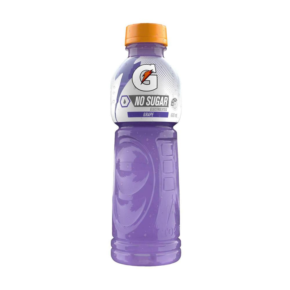 Buy Gatorade Sports Drink No Sugar Grape 600mL | Coles
