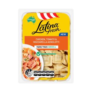 Buy Latina Filled Pasta Chicken Tomato & Mozzarella 4 Serve 625g | Coles