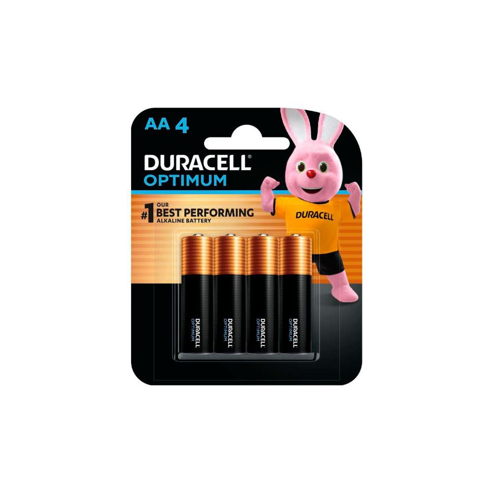 Buy Duracell Optimum AA Alkaline Batteries 4 Pack | Coles