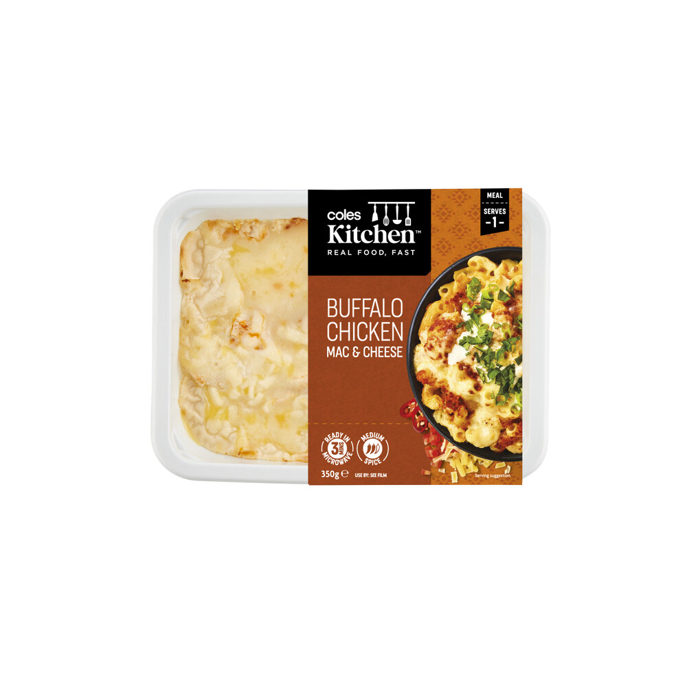 Buy Coles Kitchen Buffalo Chicken Mac & Cheese 350g | Coles