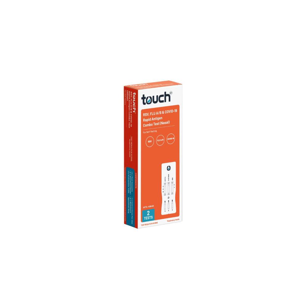 Buy Touchbio 3 In 1 Home Test Kit RSV- Flu A&B- Covid 19 2 pack | Coles