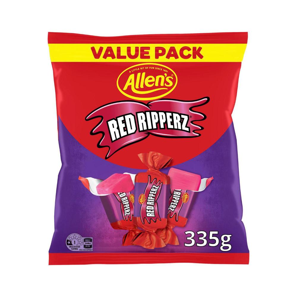 Buy Allen's Red Rippers 335g | Coles