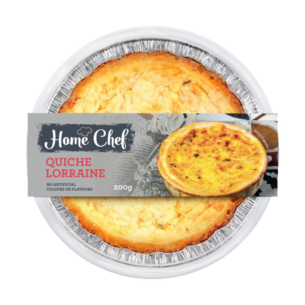 Buy Home Chef Quiche Lorraine 200g | Coles