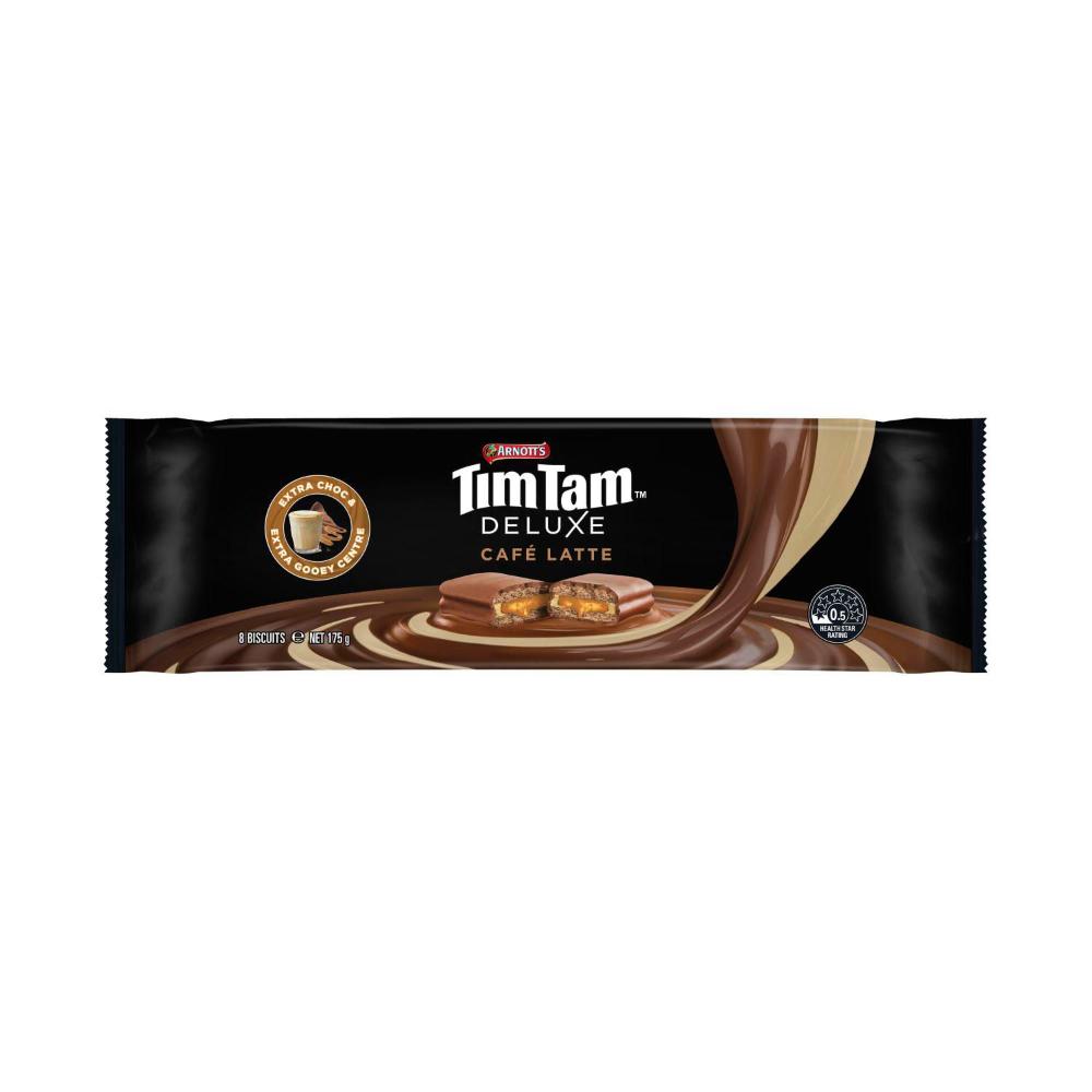 Buy Arnott's Tim Tam Deluxe Chocolate Biscuits Cafe Latte 175g | Coles