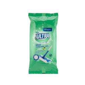 Buy Coles Ultra Biodegradable Floor Wipes Green Apple Refill 24 pack ...