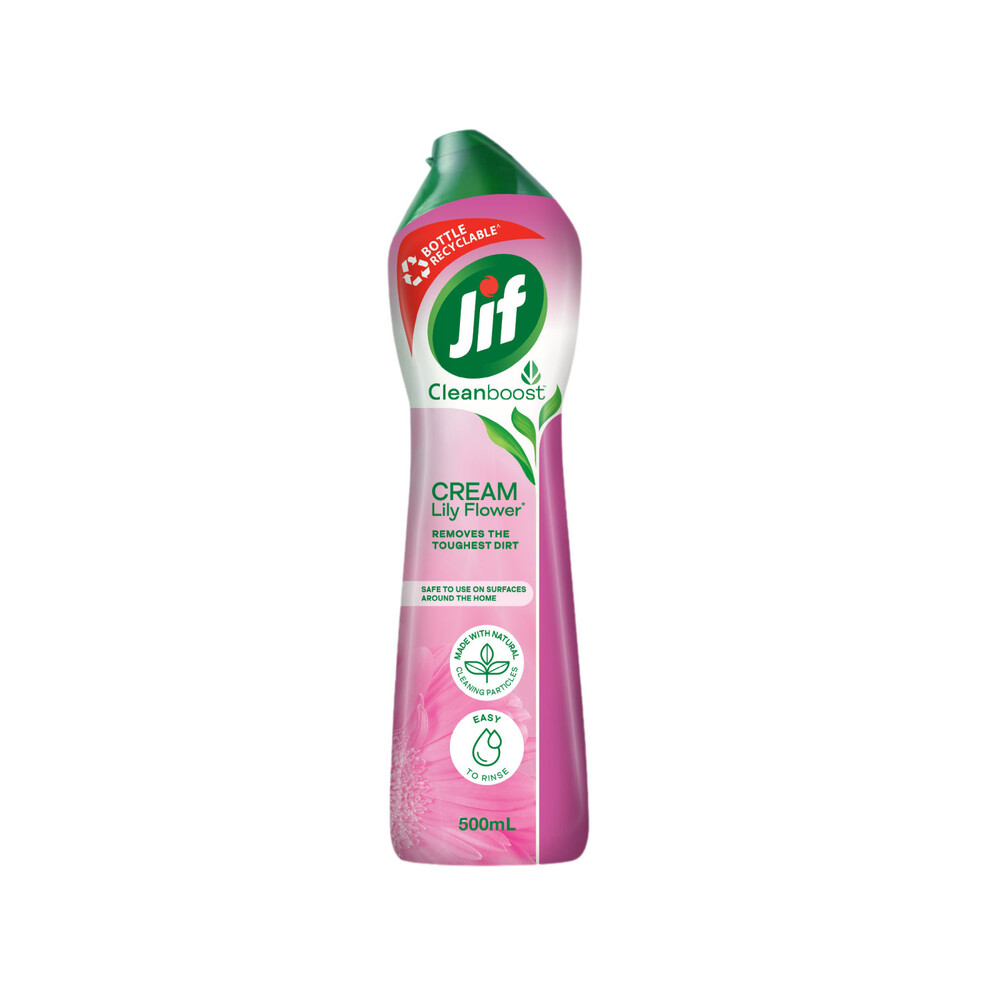 Buy Jif Cream Multipurpose Cleaner Lily Flower 500mL | Coles