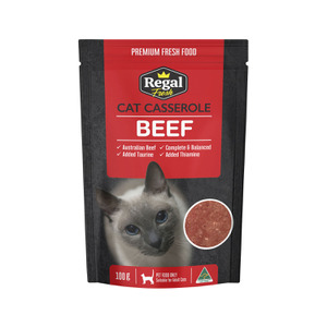Buy Regal Cat Casserole Beef Pouch 100g | Coles