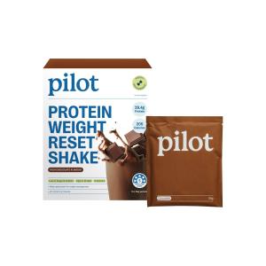 Buy Pilot Protein Weight Reset Shake Rich Chocolate Flavour 770g | Coles