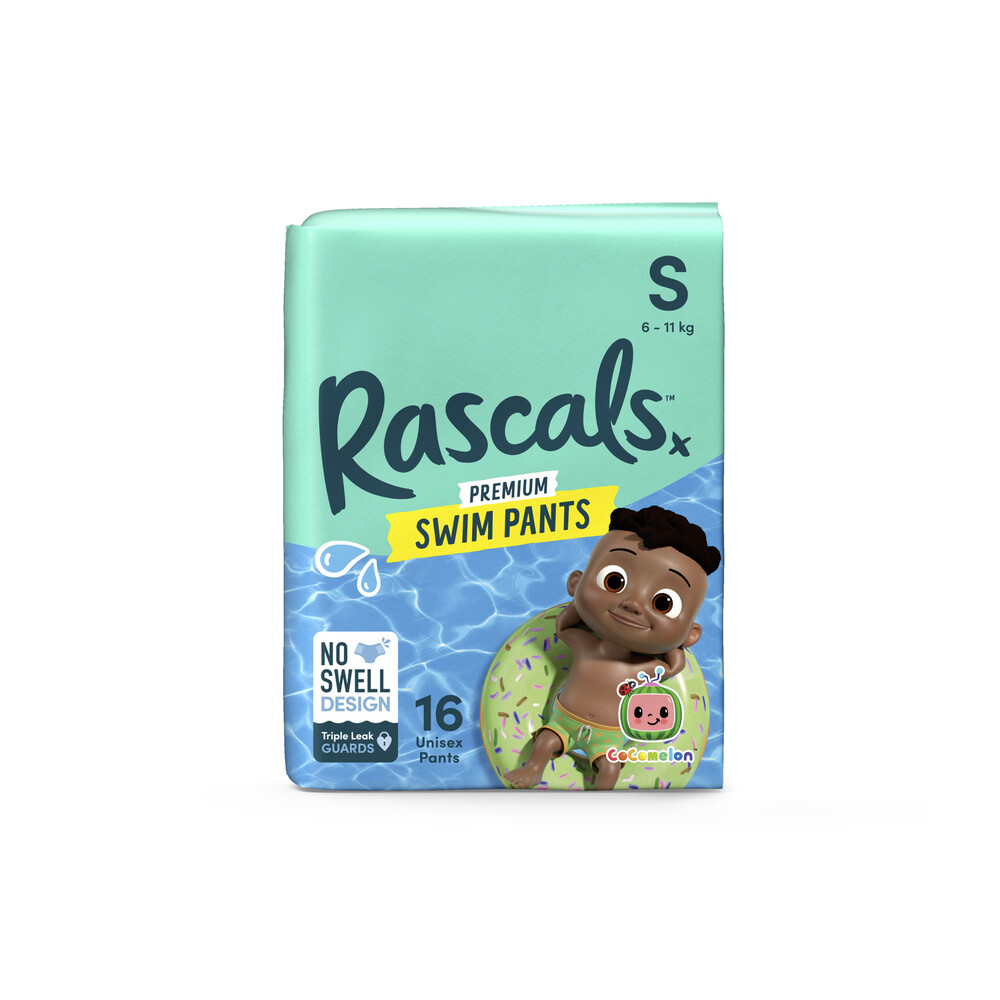 Buy Rascals Premium Swim Pants Small (6-11kg) 16 Pack | Coles