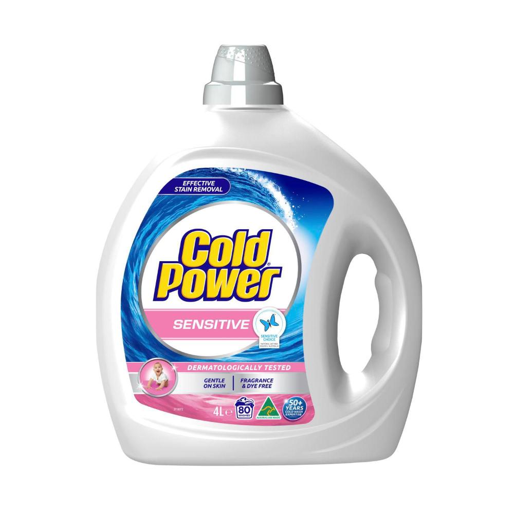 Buy Cold Power Laundry Liquid Sensitive 4L | Coles