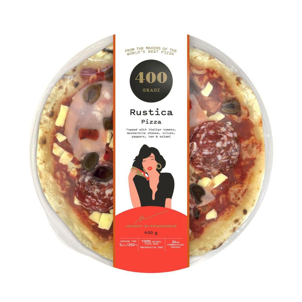 Buy 400 Gradi Rustica Pizza 400g | Coles