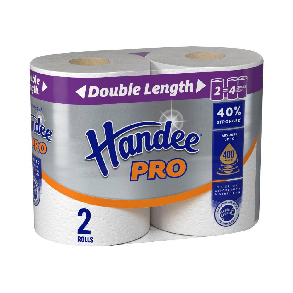 Buy Handee Pro Paper Towel Double Length 2 pack | Coles