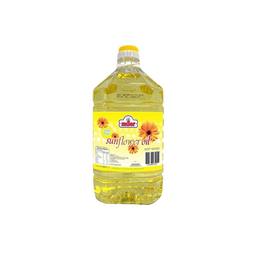 Buy Miller Sunflower Oil 4L | Coles