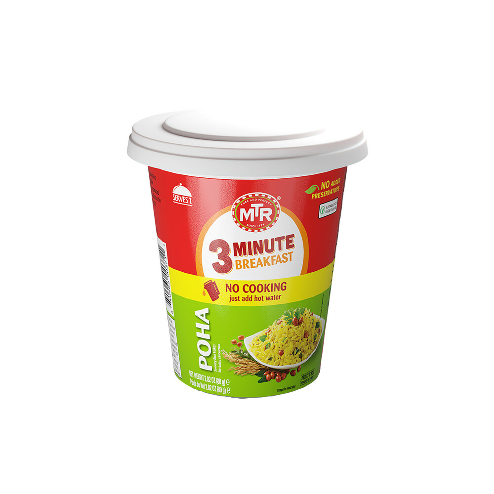 Buy MTR Cup Poha 80g | Coles