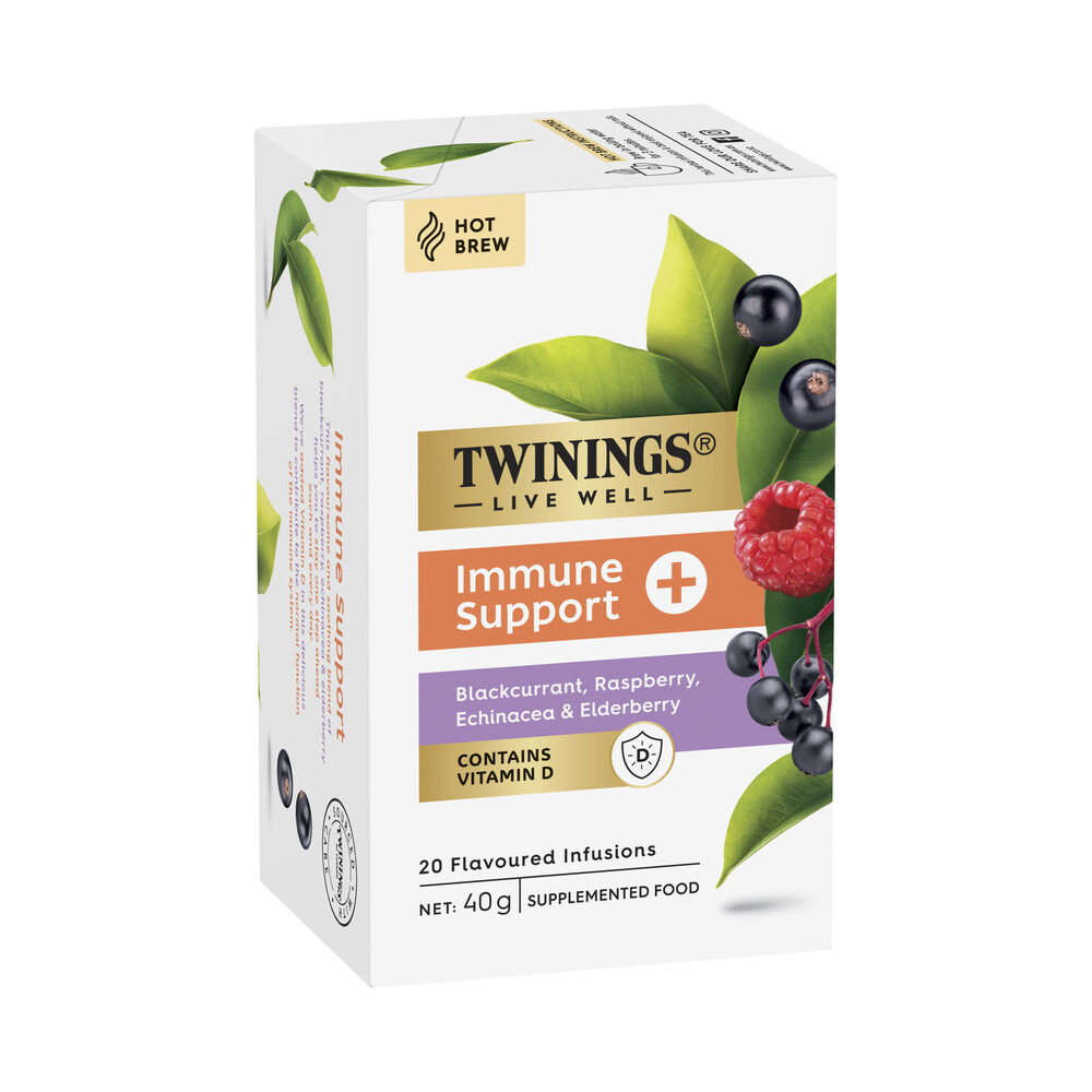 Buy Twinings Live Well Immune Support 20 pack | Coles
