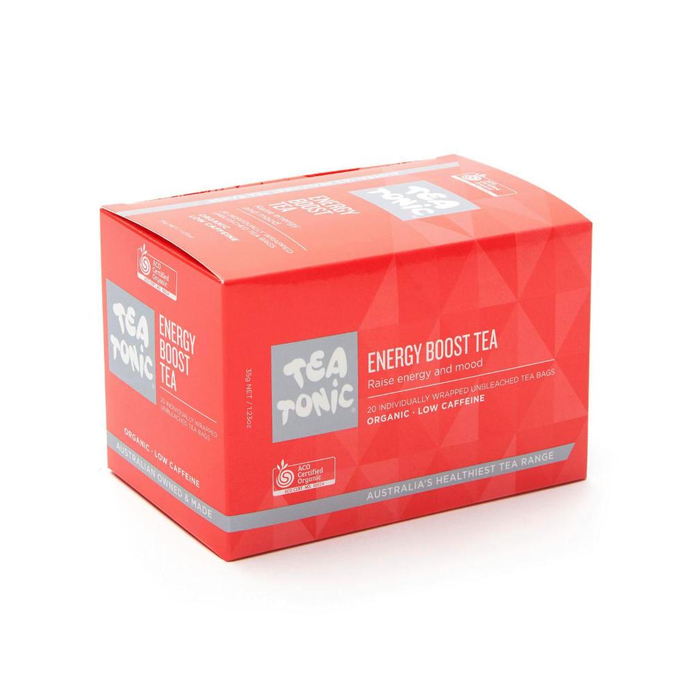 Buy Tea Tonic Energy Boost Tea Bags Box 20 pack | Coles
