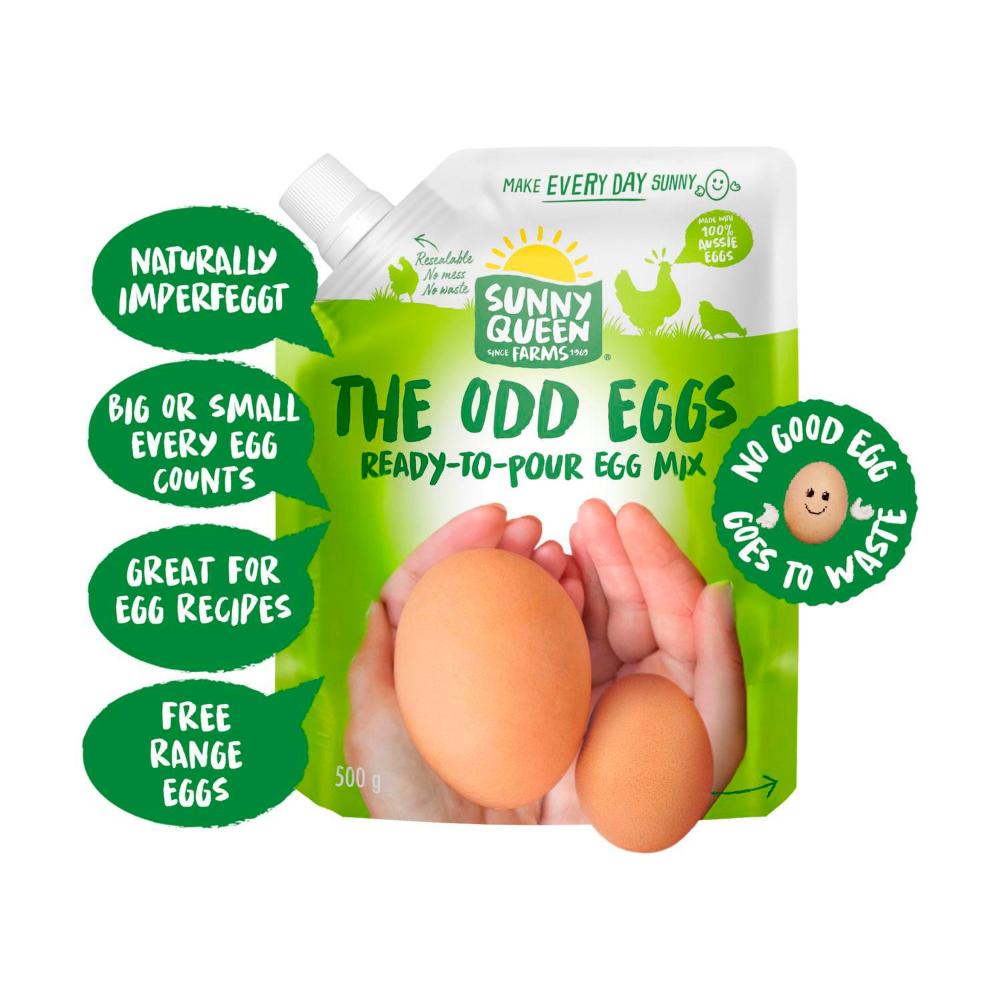Buy Sunny Queen Odd Eggs Ready To Pour Egg Mix 500g | Coles