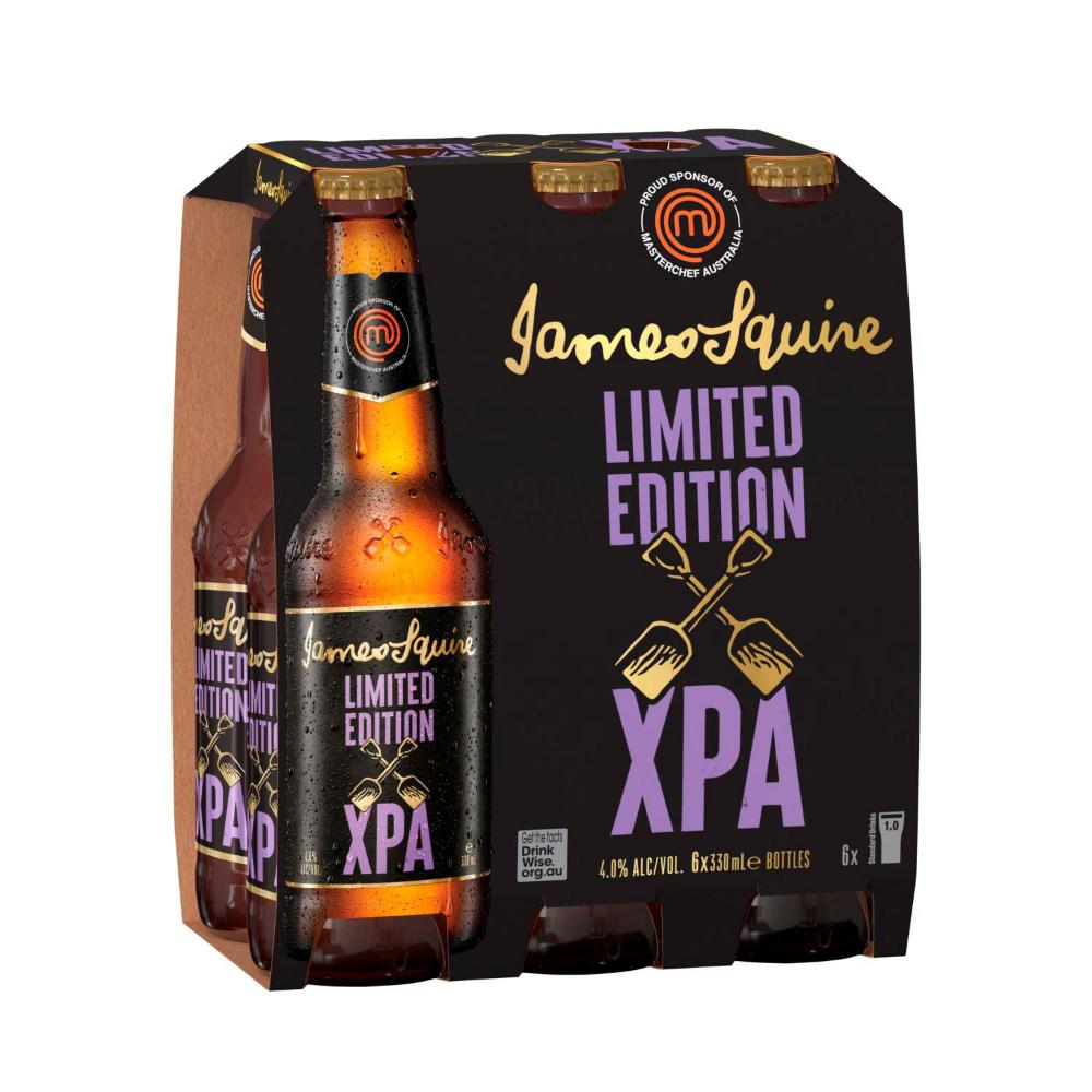 Buy James Squire Masterchef XPA Bottle 330mL 6 Pack | Coles