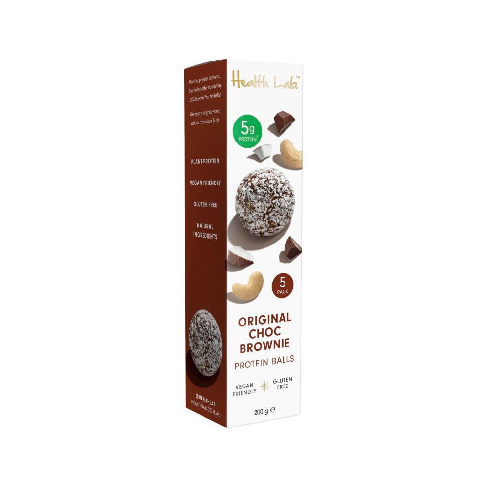 Buy Health Lab Choc Brownie Protein Balls 5x40g 200GRAM | Coles