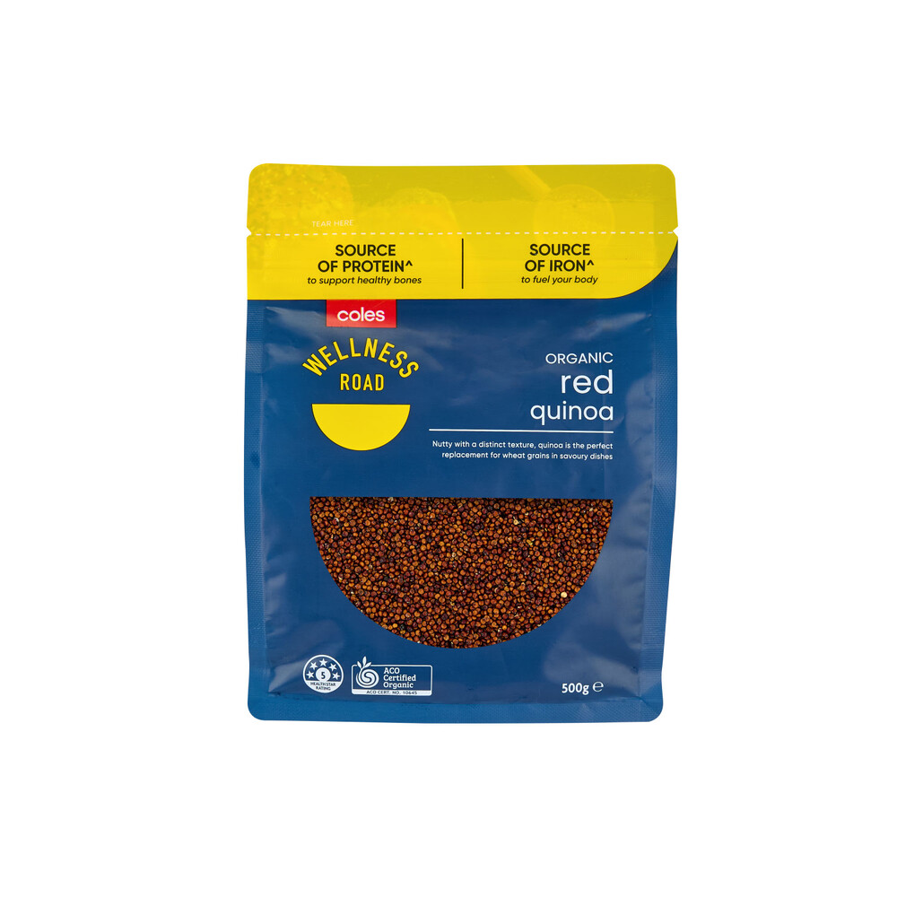 Buy Wellness Road Organic Red Quinoa 500g | Coles