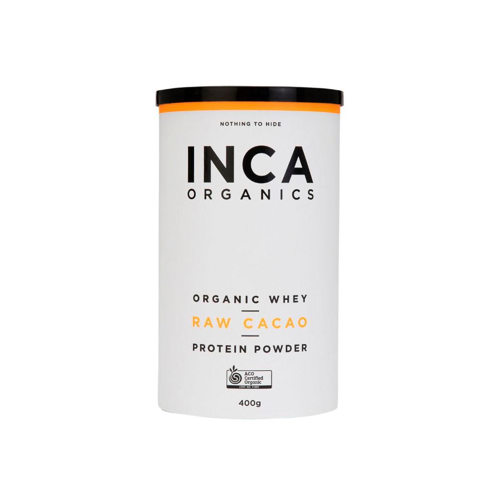 Buy INCA Organics Organic Whey Raw Cacao Protein Powder - Chocolate ...