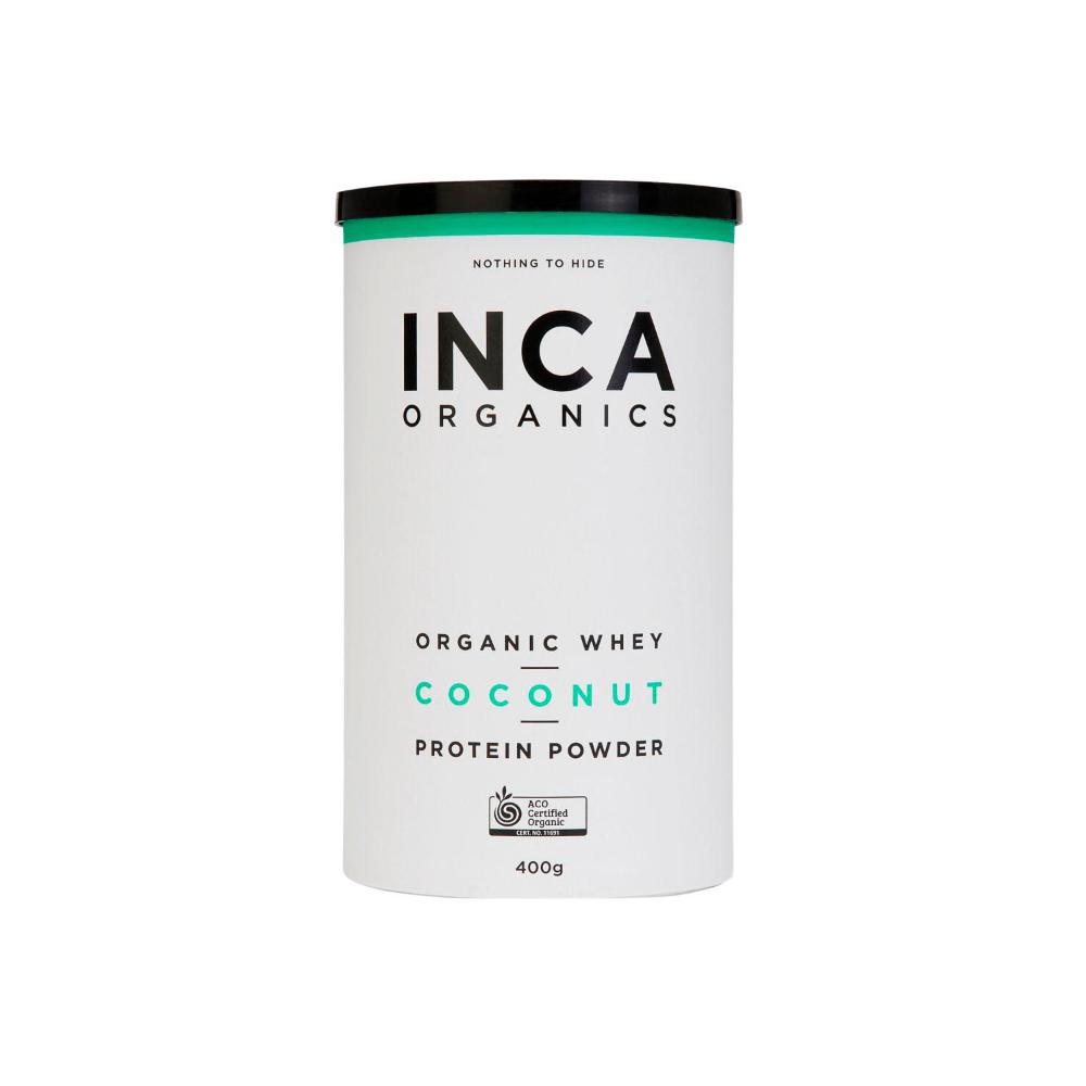 Buy INCA Organics Organic Whey Coconut Protein Powder 400g | Coles