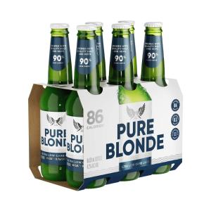 Buy Pure Blonde Ultra Low Carb Lager Bottle 330mL 6 Pack | Coles