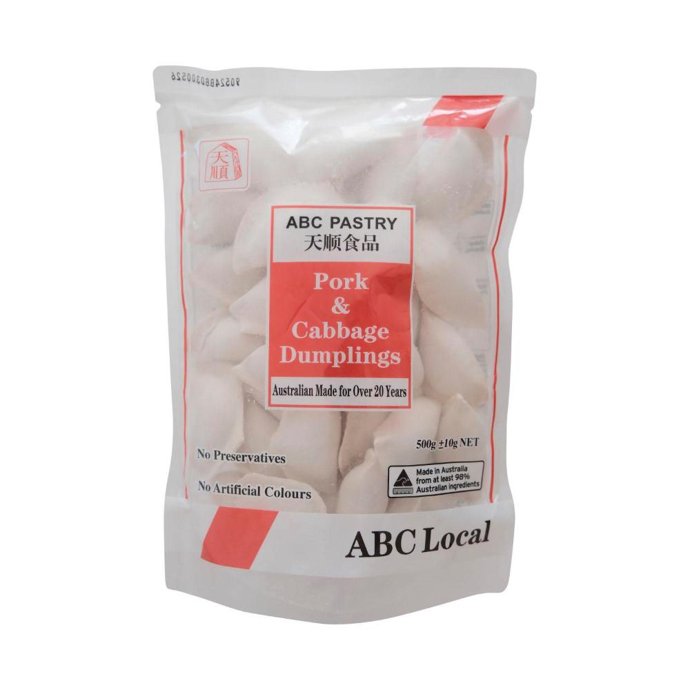 Buy ABC Pastry Pork Cabbage Dumplings 500g | Coles