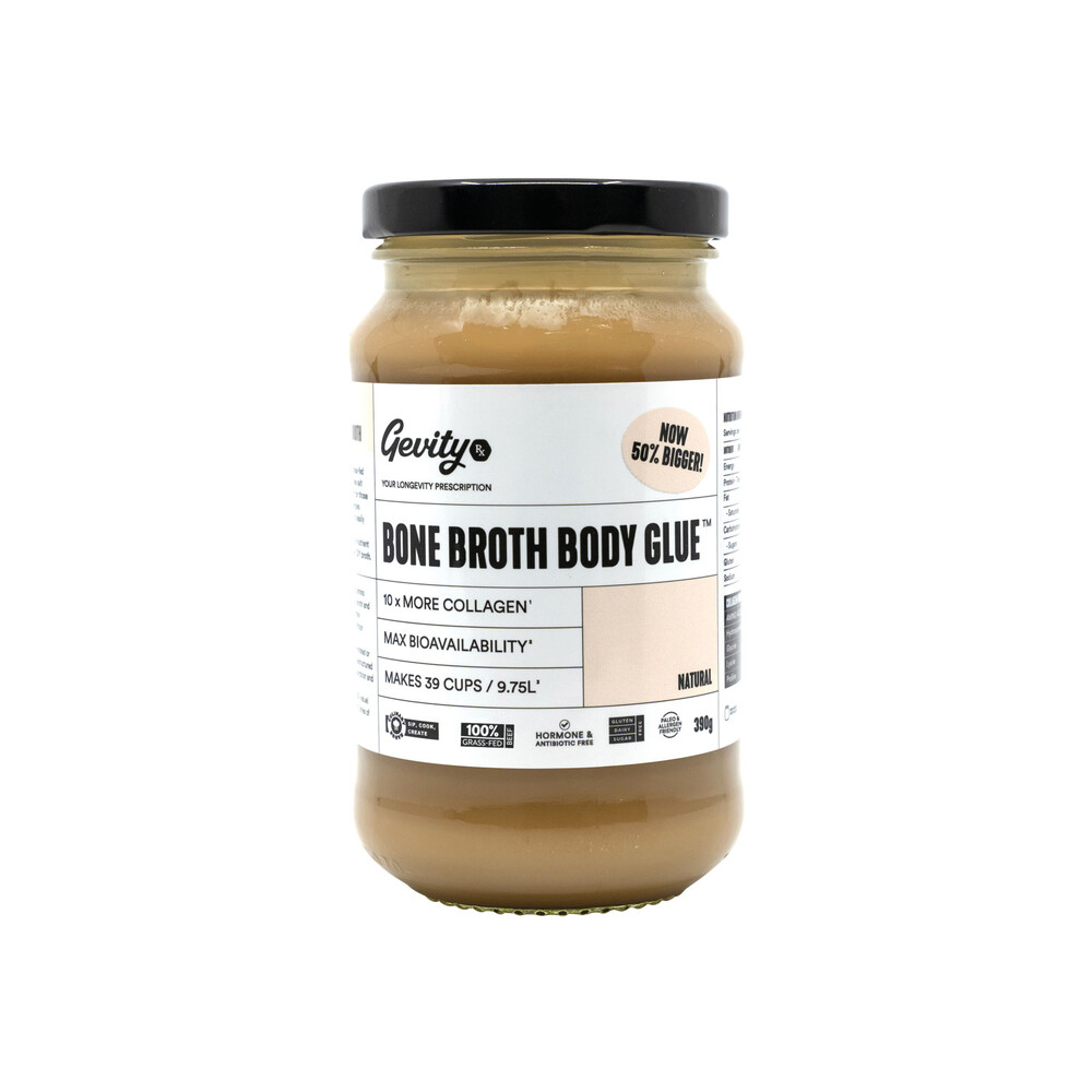 Buy Gevity Rx Bone Broth Body Glue Natural 390g | Coles