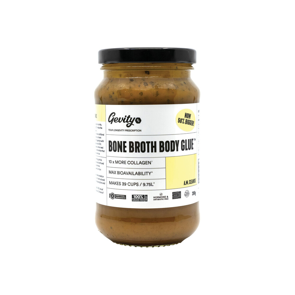 Buy Gevity Rx Bone Broth Body Glue A.m. Cleanse 390g | Coles