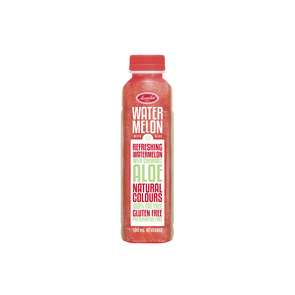 Buy Monika Watermelon With Aloe Drink 500mL | Coles