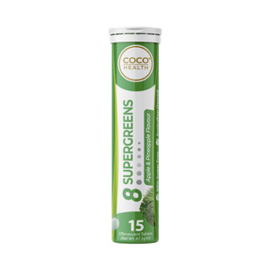 Buy Coco Earth Eff Supergreen Apple Pineapple 15 pack | Coles