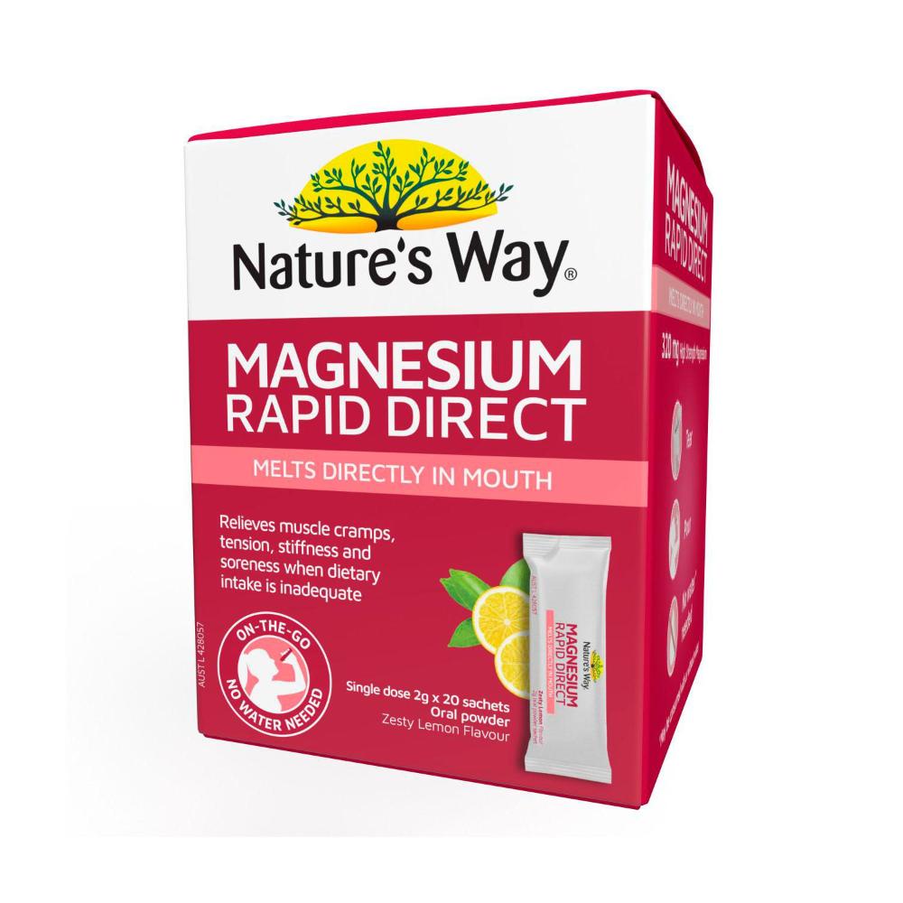 Buy Natures Way Rapid Direct Magnesium 20 pack | Coles