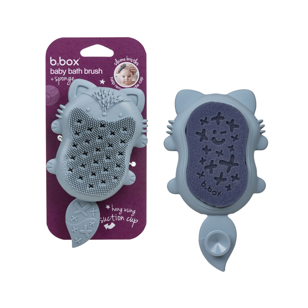 Buy B.box Baby Bath Brush & Sponge 1 each | Coles