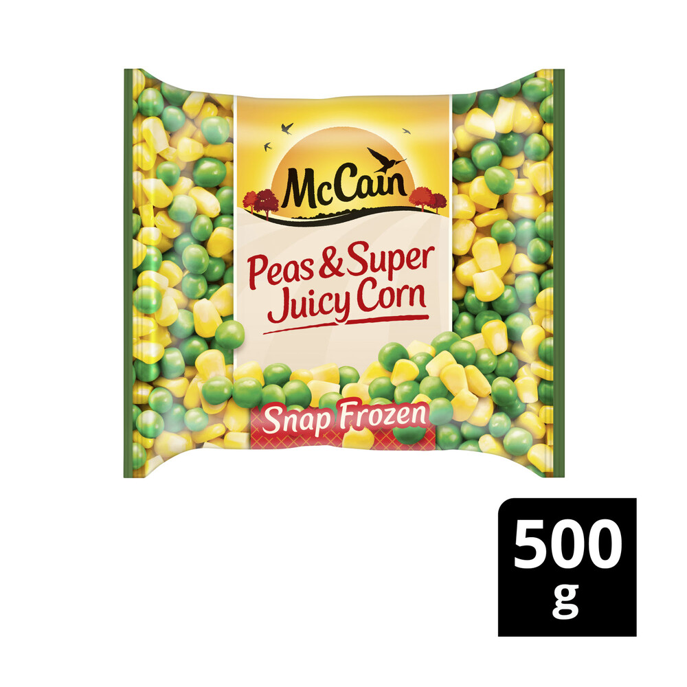 Buy Mccain Peas & Super Juicy Corn Kernels 500g | Coles