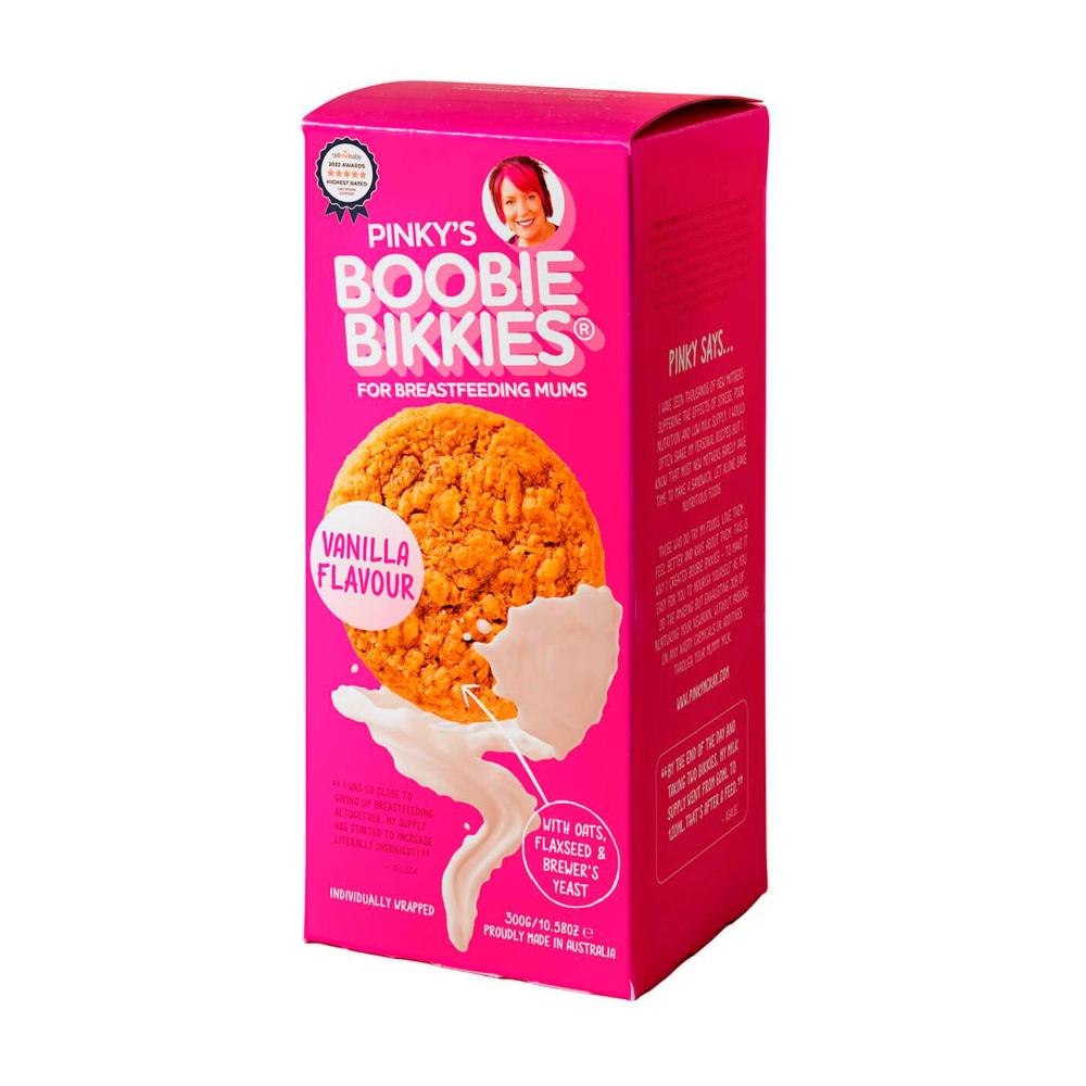 Buy Boobie Foods Bikkies Vanilla 300g | Coles