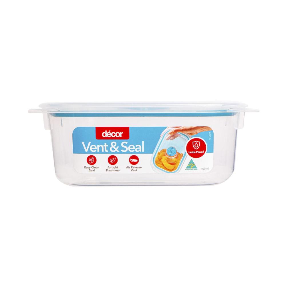 Buy Decor Vent & Seal Container 500ML | Coles