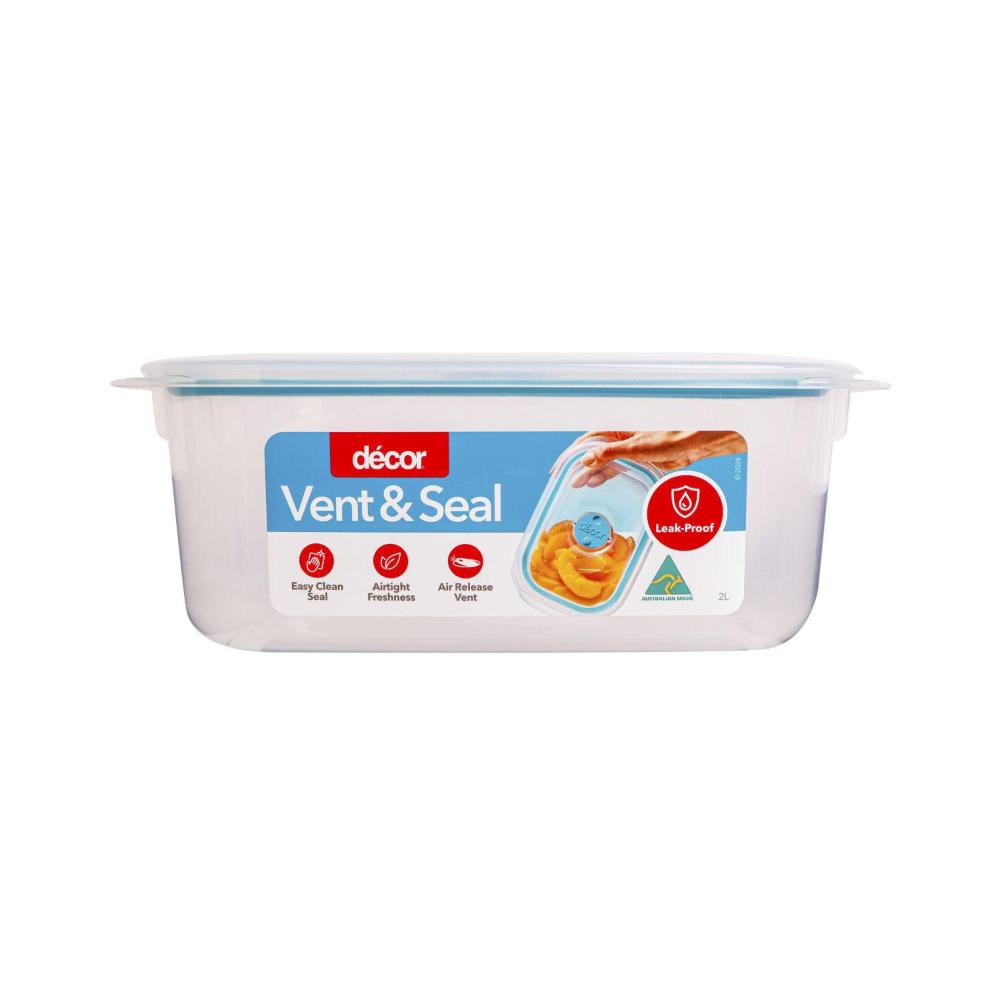 Buy Decor Vent & Seal Container 2LITRE | Coles