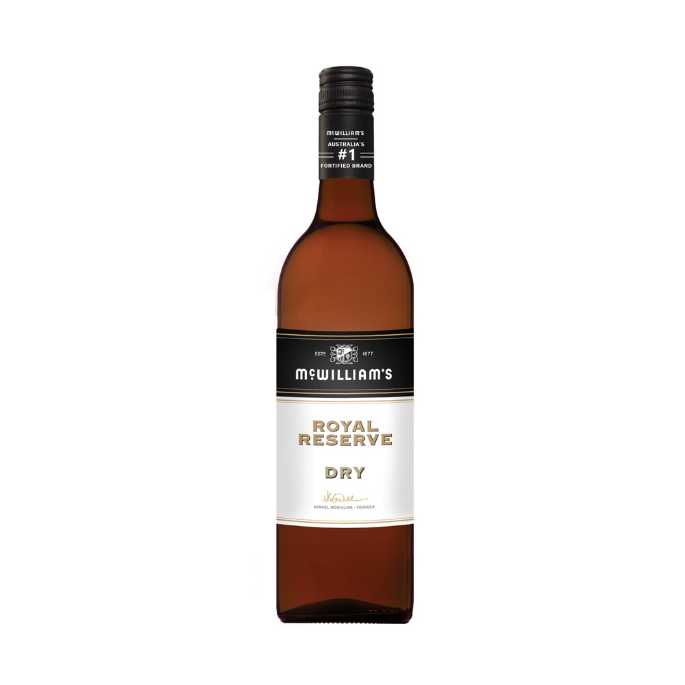 Buy McWilliams Royal Reserve Dry Apera 750ml 1 Each | Coles