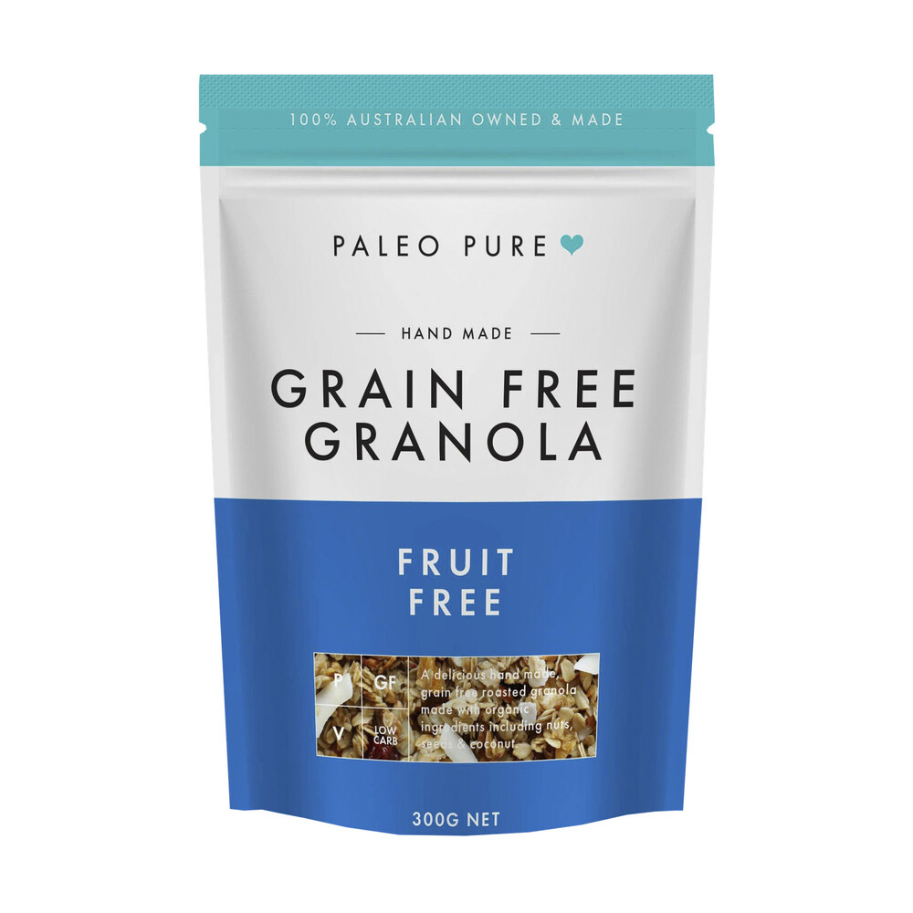 Buy Paleo Pure Grain Free Granola Fruit Free 300g | Coles
