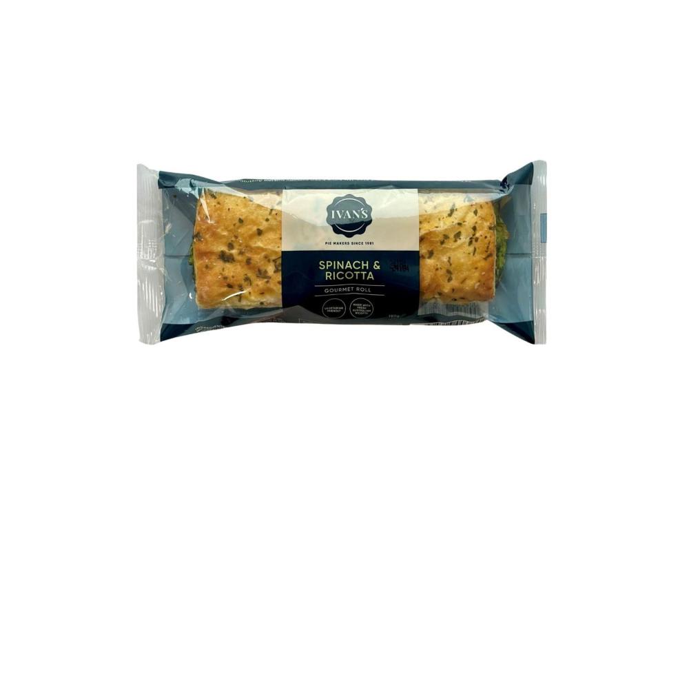 Buy Ivans Spinach Roll 180g | Coles