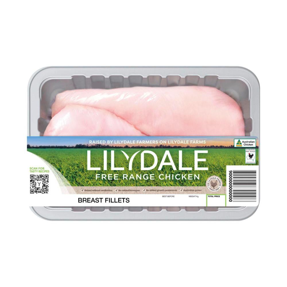 Buy Lilydale Free Range Chicken Breast Fillet 600g | Coles