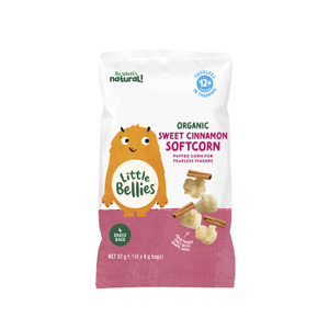 Buy Little Bellies Organic Sweet Cinnamon Softcorn 32g | Coles