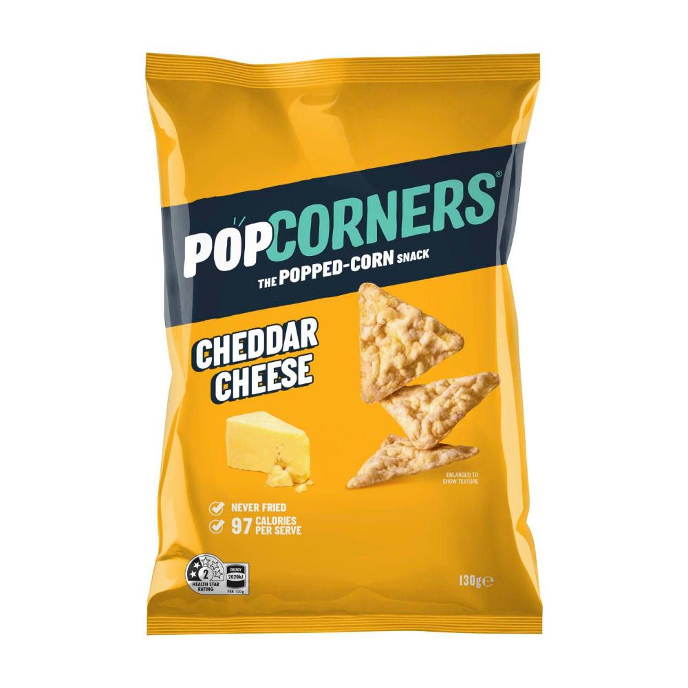 Buy Popcorners Popcorn Chips Share Pack Cheddar 130g | Coles