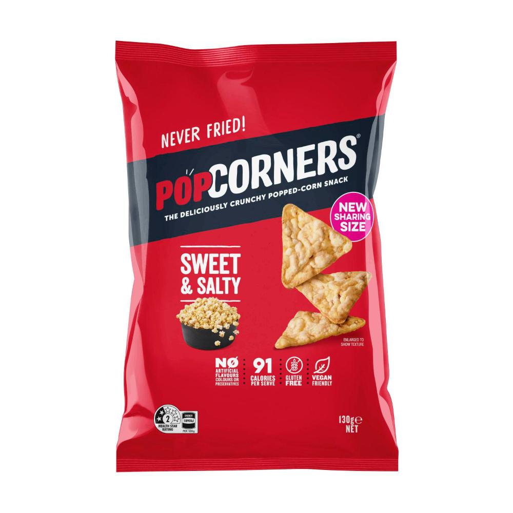 Buy Popcorners Popcorn Chips Share Pack Sweet & Salty 130g | Coles