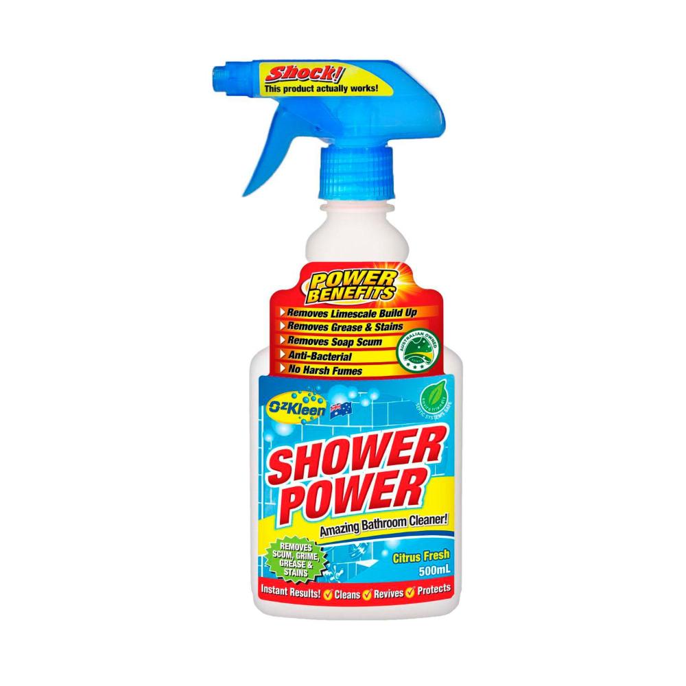 Buy Ozkleen Shower Power Bathroom Cleaner Trigger Spray 500mL | Coles