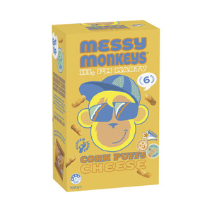 Buy Messy Monkey Cheese Puffs 102g | Coles
