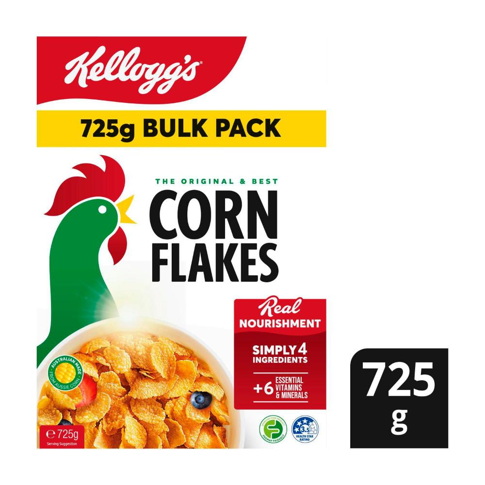 Buy Kellogg's Corn Flakes Breakfast Cereal 725g | Coles