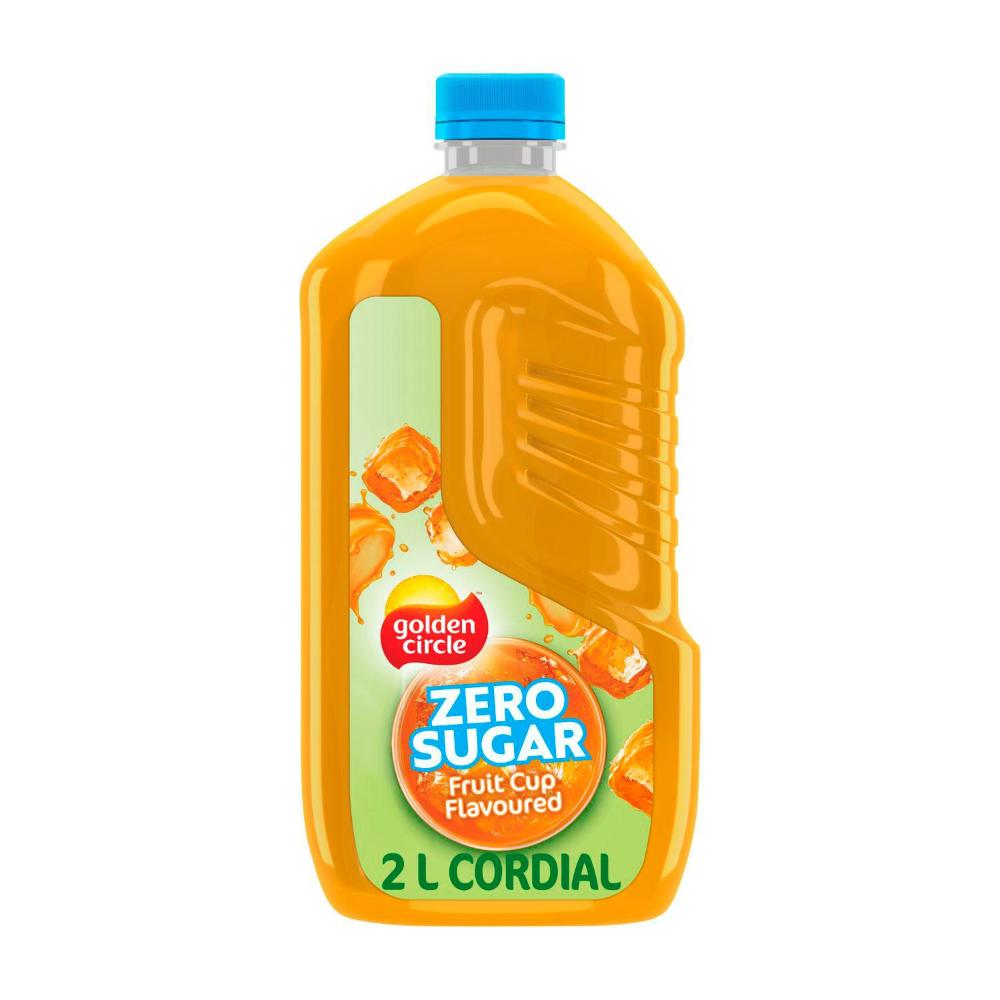 Buy Golden Circle Cordial Zero Sugar Fruit Cup 2L | Coles