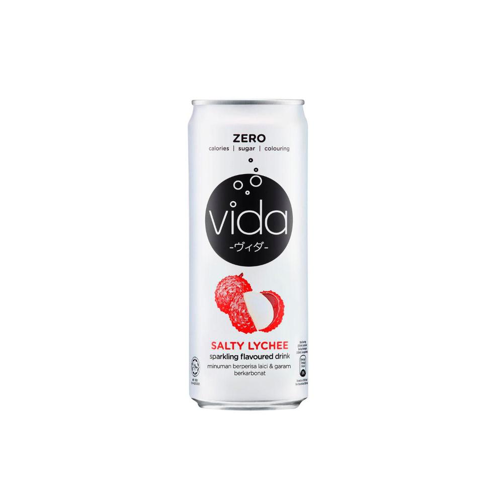 Buy Vida Zero Salty Lychee Drink 325mL | Coles